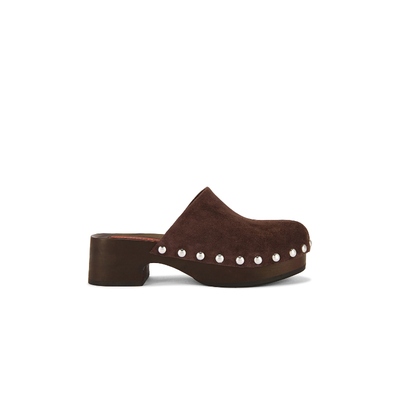 SIMONMILLER RIO 木底鞋 巧克力色 女款 REVOLVE小众新款