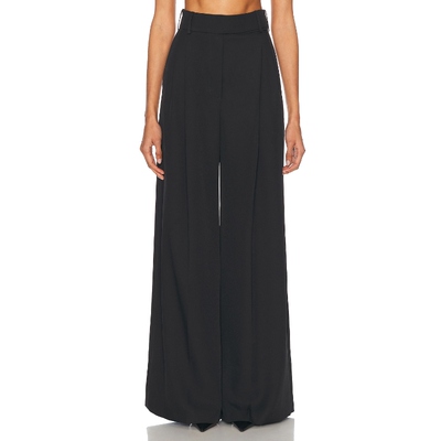 [冬季新品]Alexandre Vauthier 长裤 黑色美式休闲风REVOLVE小众