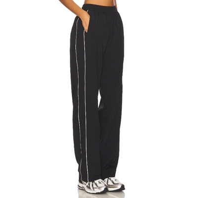 WellBeing + BeingWell 长裤黑色运动复古风REVOLVE