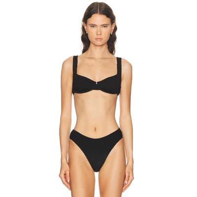 Bond Eye LEVI 比基尼文胸上装 黑色REVOLVE小众新款