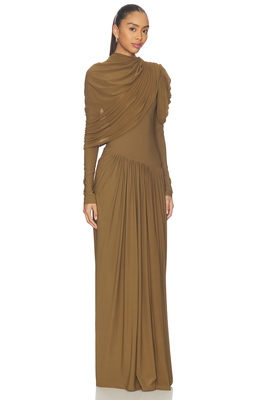 Deme by Gabriella 裙子 棕色revolve小众新款