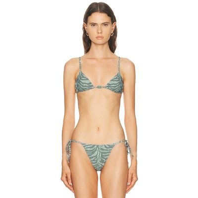 Tropic of C EQUATOR 比基尼文胸上装 天蓝REVOLVE小众新款