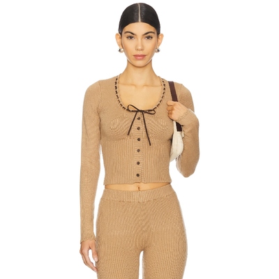 [冬季新品]Frankies Bikinis X Bella Hadid联名 针织开衫REVOLVE