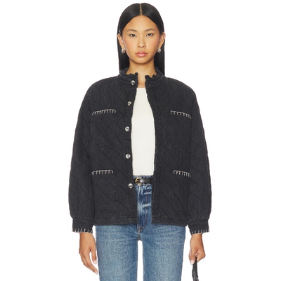 Seventy + Mochi PABLO 夹克 黑色REVOLVE小众新款