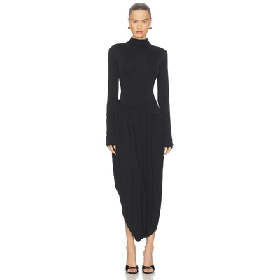 [春季新品]Camila Coelho EVALDA 裙子 黑色REVOLVE小众