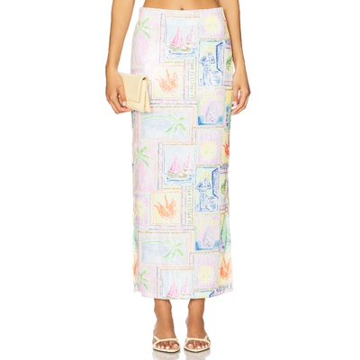 [冬季新品] Show Me Your Mumu 半身裙度假辣妹风中长裙REVOLVE