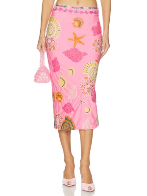 Oceanus New York Skirt revolve小众新款