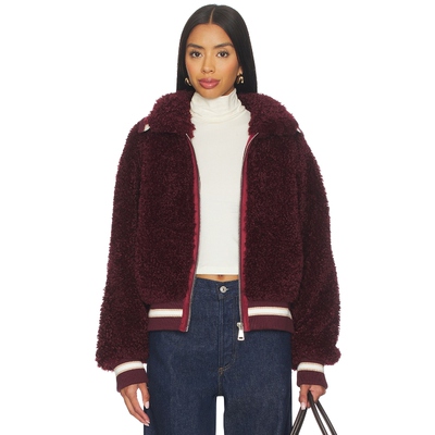 Essentiel Antwerp IWILL 人造皮草外套  美式休闲风REVOLVE小众