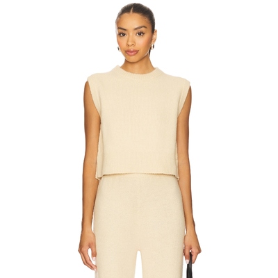 [冬季新品]Callahan PILAR 背心 奶油色REVOLVE小众