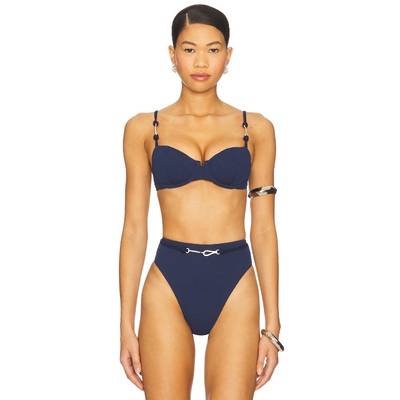 Vix Swimwear ALBA NISSI 比基尼文胸上装 藏青色 y2k辣妹风REVOL