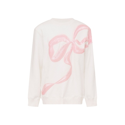 LoveShackFancy SERAFINA 运动衫 粉红胭脂系列REVOLVE小众新款