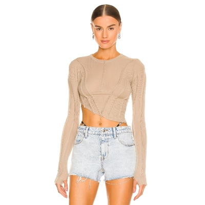 [冬季内搭]SAMI MIRO VINTAGE T恤长袖上衣REVOLVE新品