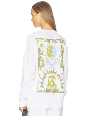 Damson Madder GREEN JUICE GRAPHIC T恤 26春夏新品 revolve小众