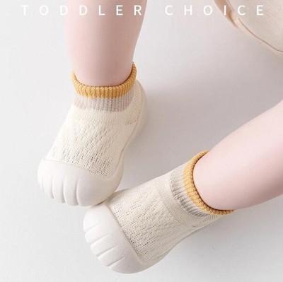 婴儿防滑学步鞋TPR底环保更安全