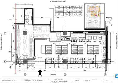 后厨风格施工图厨房排z日本料理CAD油烟平面日式空调电气餐厅高级