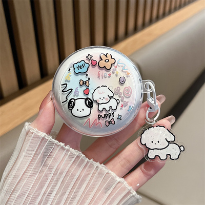 涂鸦小狗适用HONOR Earbuds A pro新款保护壳荣耀Earbuds A Pro耳机壳PAK-T10透明软壳PAK-B10新款创意外壳