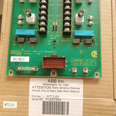 议价NTCL01 端子卡 ABB贝利工控自动化配件维修