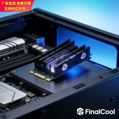 寒彻冰魂012242M2SSD散热片静音