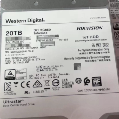 现货海康威视20TB 25TB 30TB储存加密盘LOT硬盘HK7220AH HK7225AH