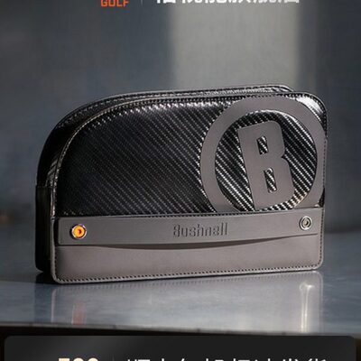 Bushnell倍视能高尔夫高级手包多功能收纳包2022新款黑色
