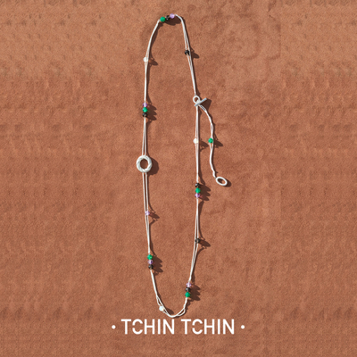 TCHINTCHIN 雕塑系列 双层玛瑙项链