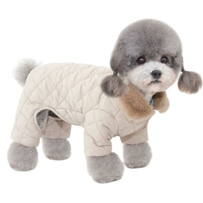 速发 Dos is fur  Witer Dog Jumpguot four leg