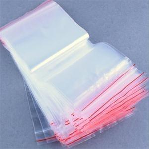 100pcs clear 2 ml ziplock packaging bags zip lock reclosable