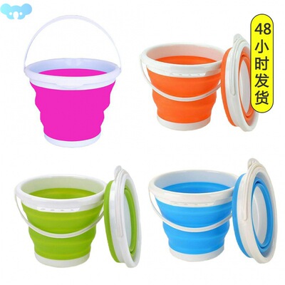 3L Collapsible Bucket Portable Folding Bucket Water Bucket跨