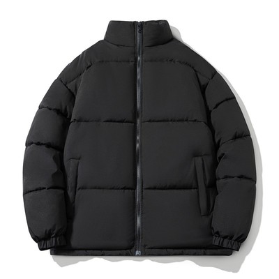 winter cotton jacket men mens loose coat padded puffer Male