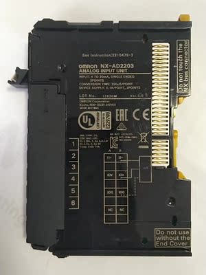 欧姆龙OMRON,NX模拟量输入NX-AD2203,实物