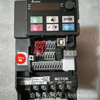 台达变频器VFD17AMS23ANSAA拆机件实物图片