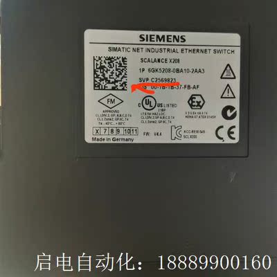 6GK5208-0BA10-2AA3西q门子交换机