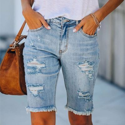 women fifth pants Summer slacks ladies casual shorts jeans