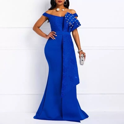 Women Dress Mermaid Wedding Evening Party Maxi Dresses