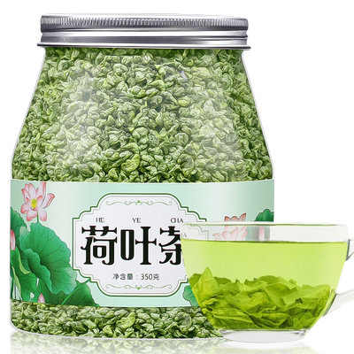 荷叶茶新鲜颗粒冷泡清新口气花茶