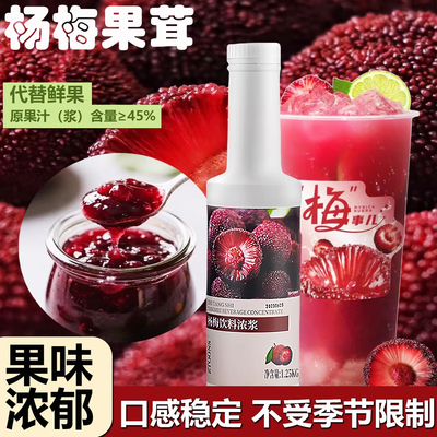 红琪杨梅果酱工厂直发五箱贴牌