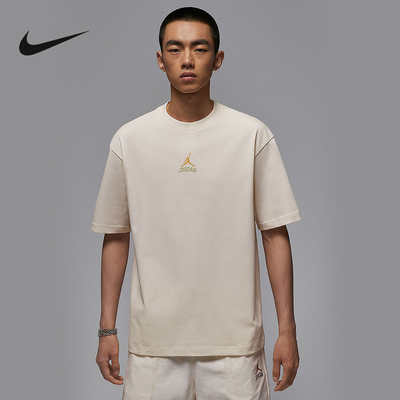 Nike耐克短袖男夏新款Jordan背标宽松复古圆领运动T恤IM3354-047