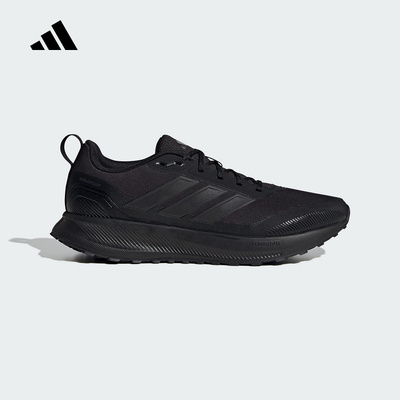 adidas阿迪达斯男鞋RUNFALCON5运动鞋2025春秋黑武士跑步鞋JP5916