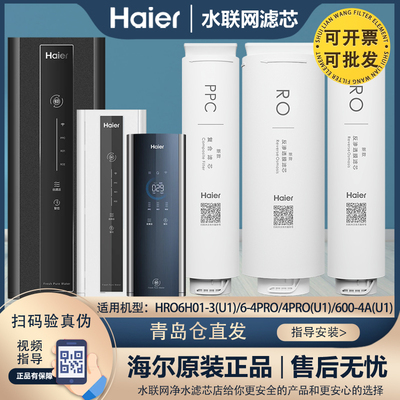 6H01-3U1净水器滤芯海尔600-4PRO