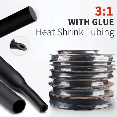 100 Meters/ 10M 3:1 Ratio Adhesive Lined Heat Shrink Tube Th