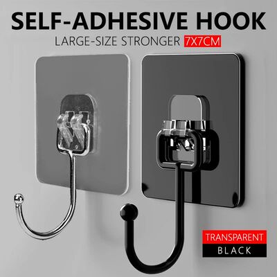 Stainless Steel Large Hooks Hanging Wall Waterproof Strong S