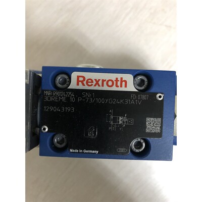 力士乐3DREME10P-73/100YG24K31A1V R901242254比例减压阀德国产