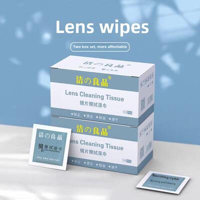 Glasses Cleaner Tissue-Cloth Lens Computer-Screen Wet-Wipes