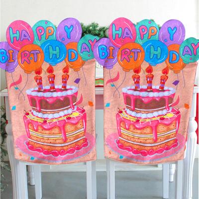 Birthday table chair set decoration children