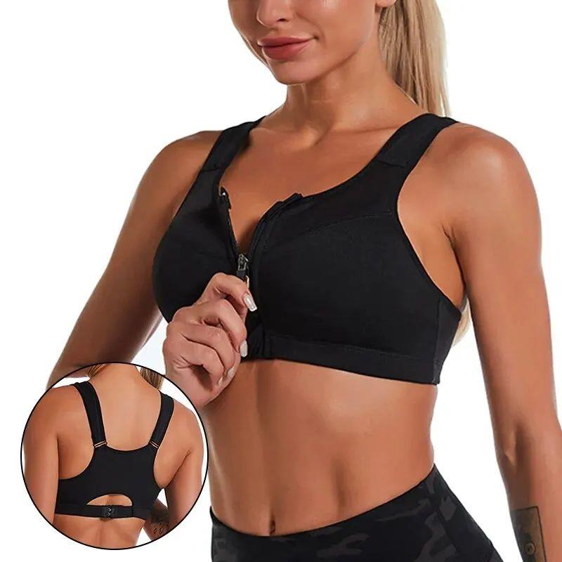 Yoga Fitness Bra Shock-absorbing Sports Bra Breathable and Q