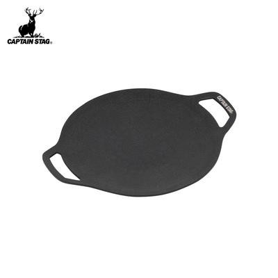 日本鹿牌CAPTAIN STAG铝合金烤盘烧烤托盘IH电磁炉卡式炉锅具轻量