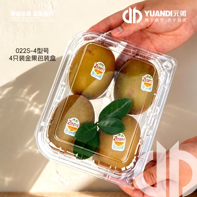 猕猴桃打包盒4只装水果包装盒