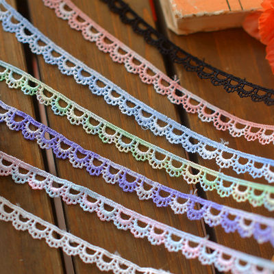 彩色水溶蕾丝小花边手工diy