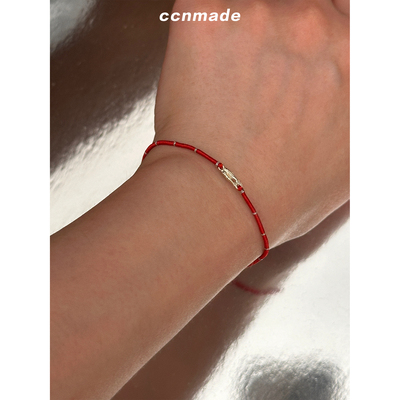 [现货]ALWAYS SILVERDRAGON张元英金泰亨同款925纯银韩国原创手链