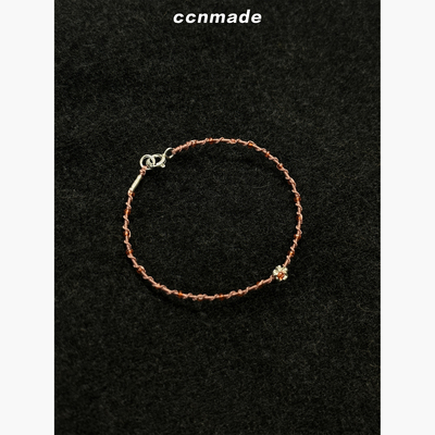 [预售]Sweet Result Bracelet 925纯银韩国银匠花朵手链原创配饰